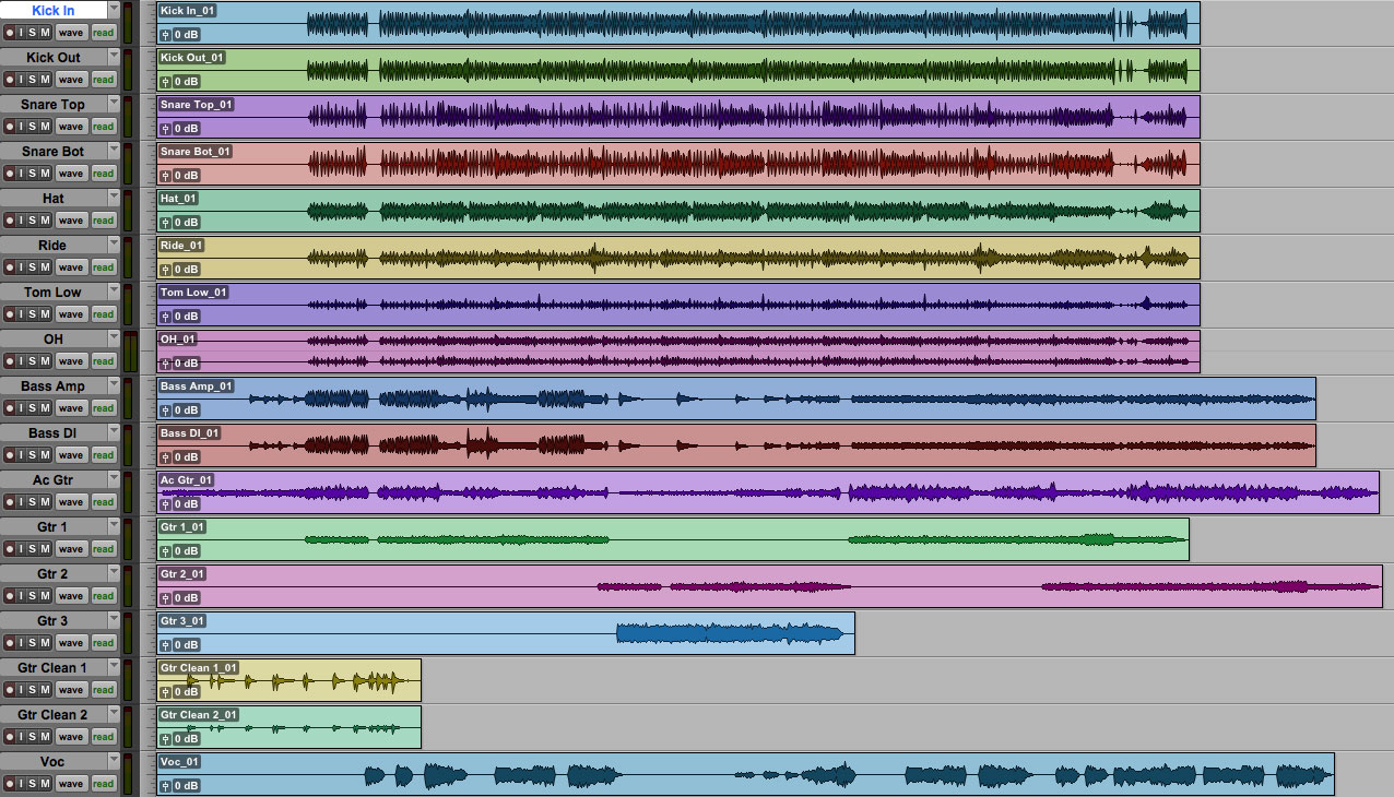 How to consolidate audio tracks in Pro Tools
